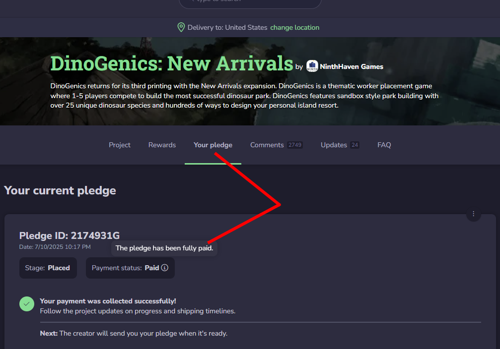 DinoGenics: New Arrivals by NinthHaven Games - 7 Day Reminder: Pledge Manager Closes Soon ...