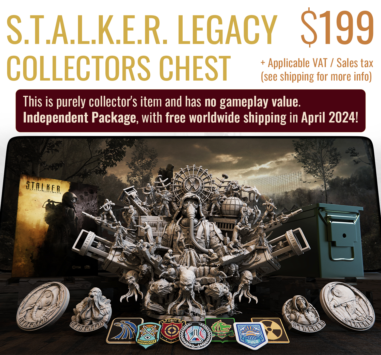 S.T.A.L.K.E.R. The Board Game by Awaken Realms - Gamefound