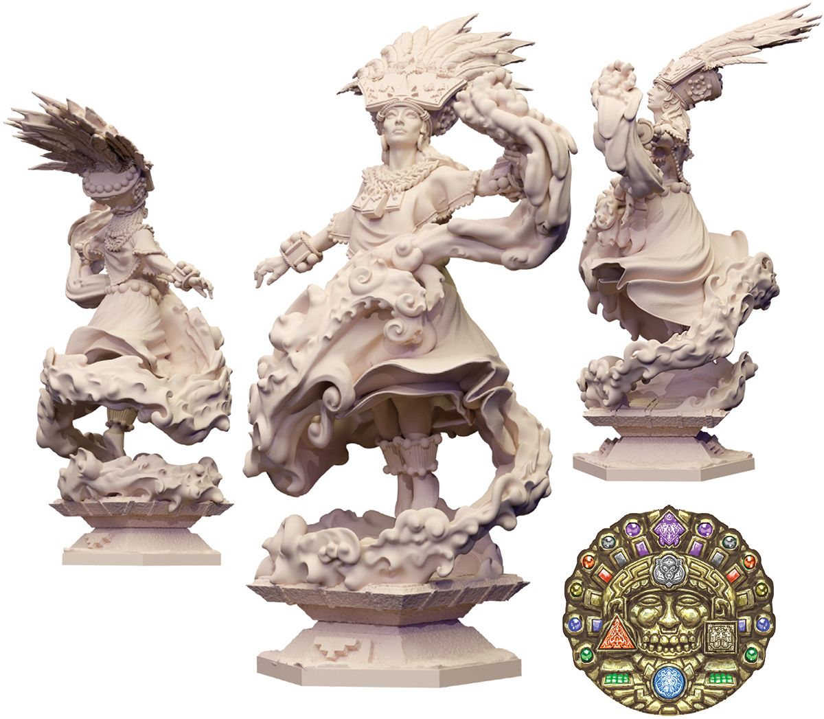 HEXplore It: The Mountains of Godai by mjdesigns - Defenders, an ...