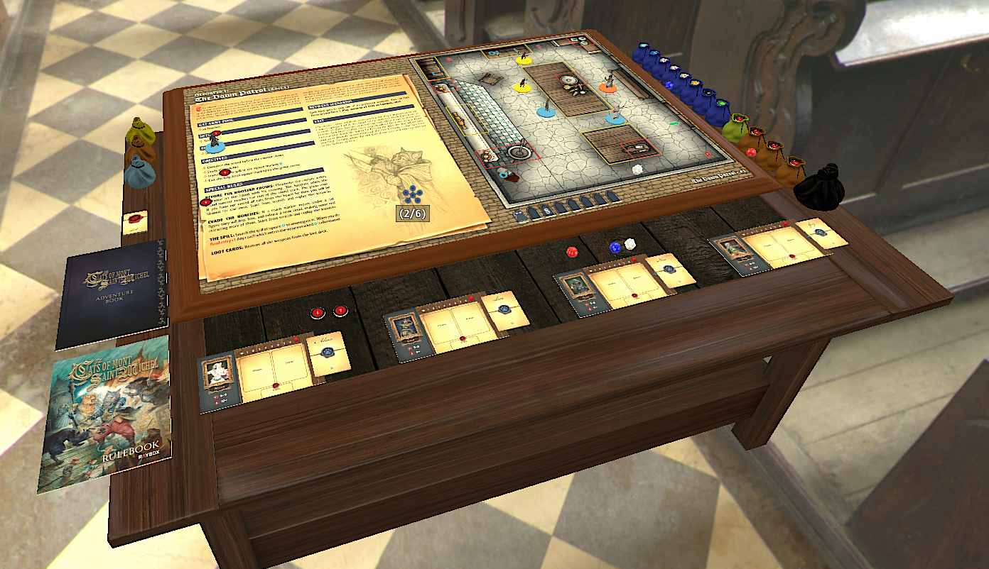 The Cats of Mont Saint Michel by Raybox Games - Gamefound