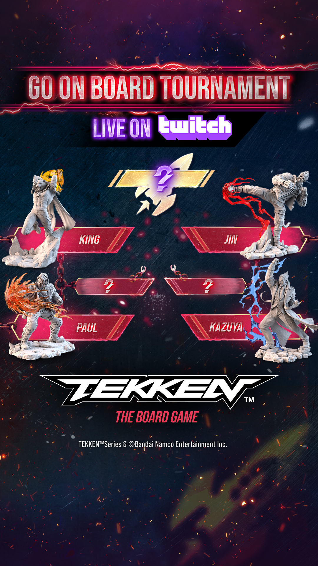 TEKKEN - The Board Game by Go On Board - How to Fight and WIN? - Gamefound