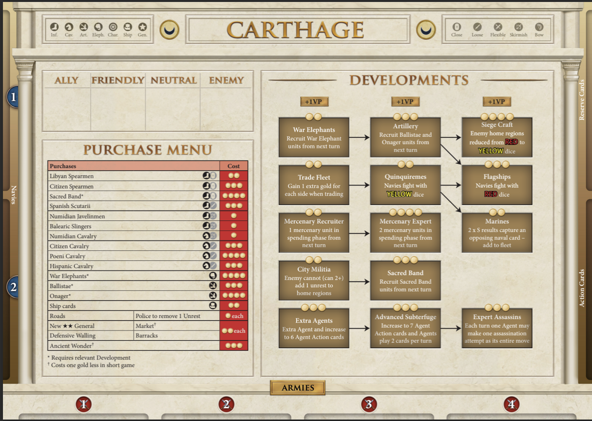 Total War: ROME: The Board Game by Colour Command & Combat Ltd ...