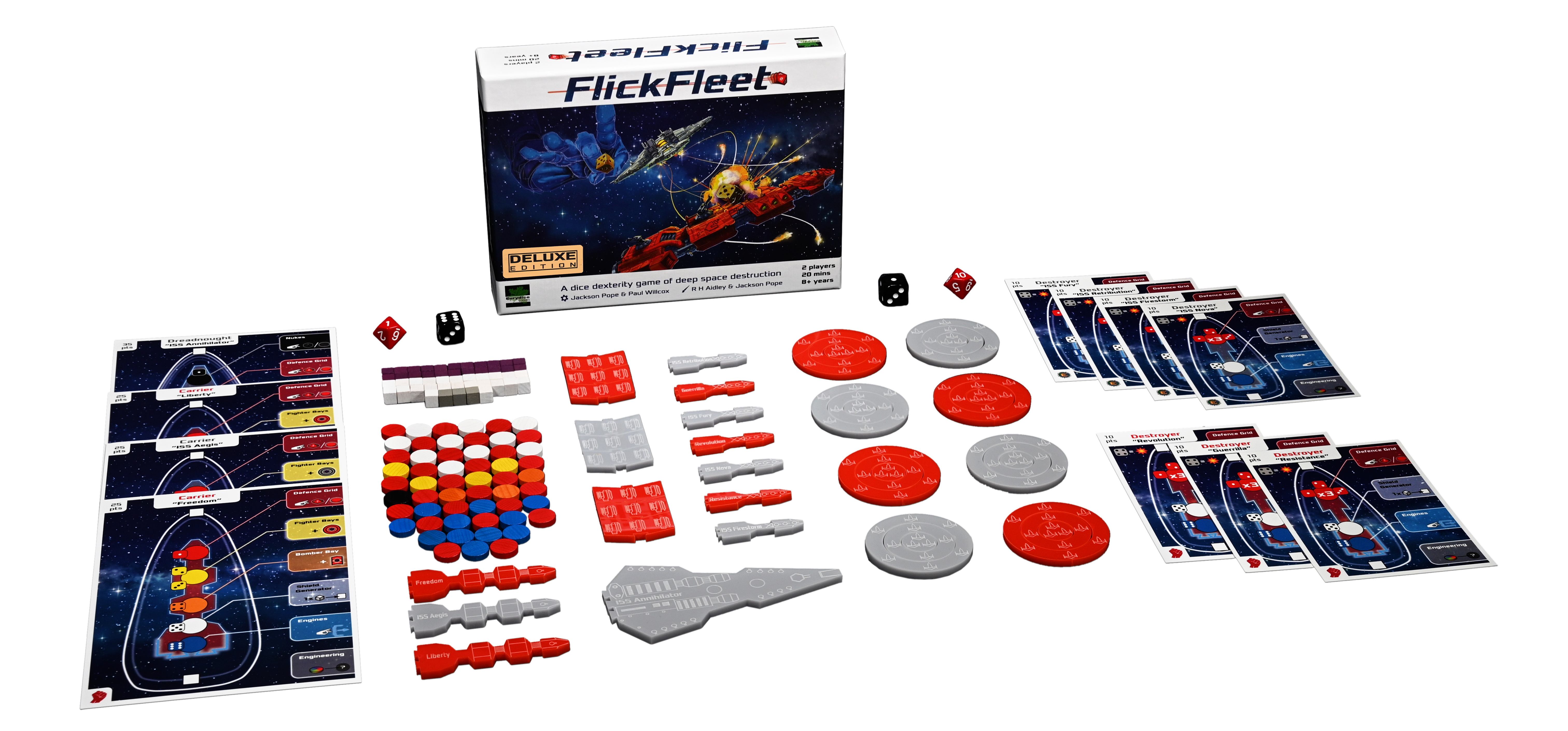 FlickFleet: A Box of Pirate Flicks by Eurydice Games Ltd - Gamefound