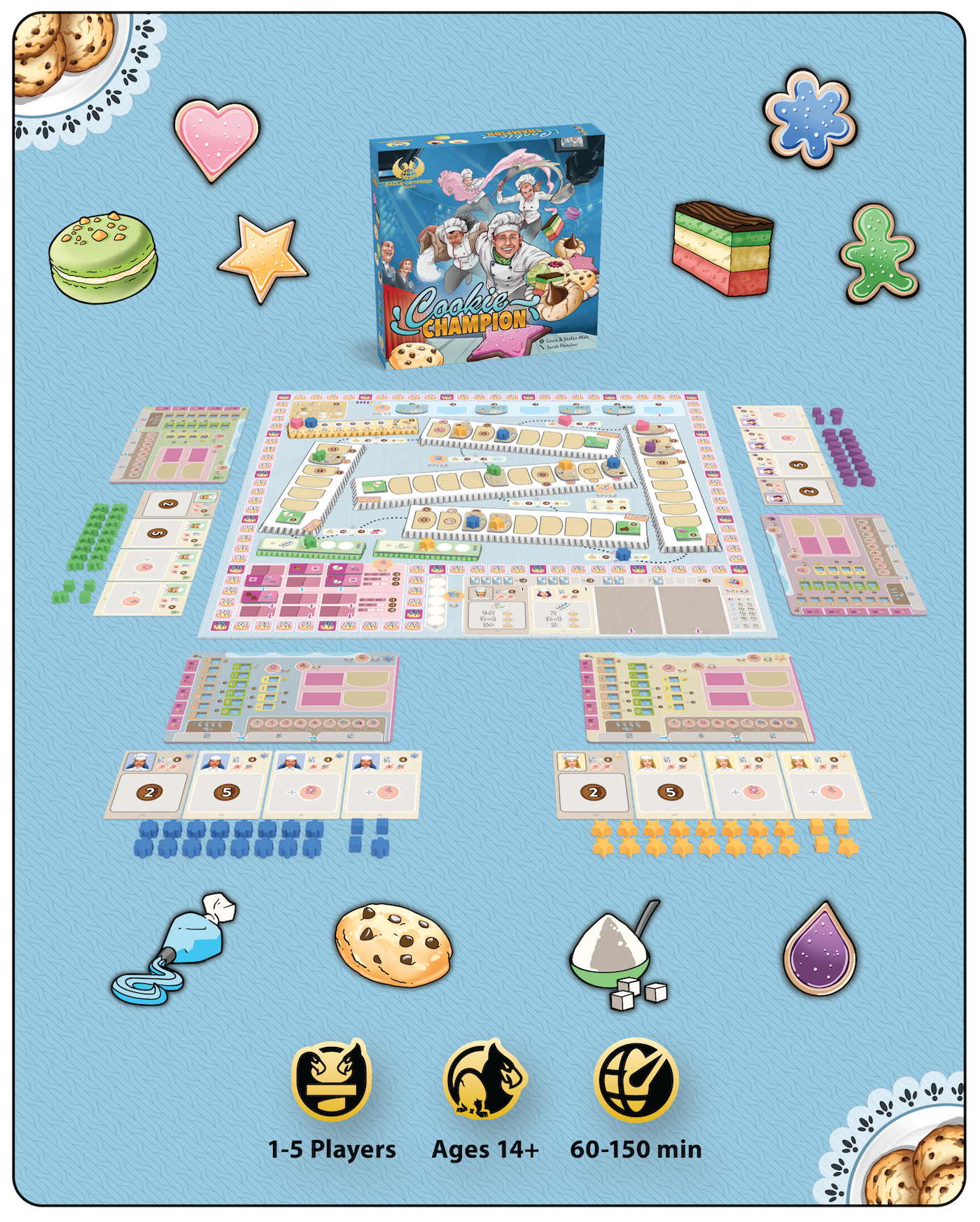 Cookie Champion by Louis & Stefan Malz by Eagle-Gryphon Games - Gamefound