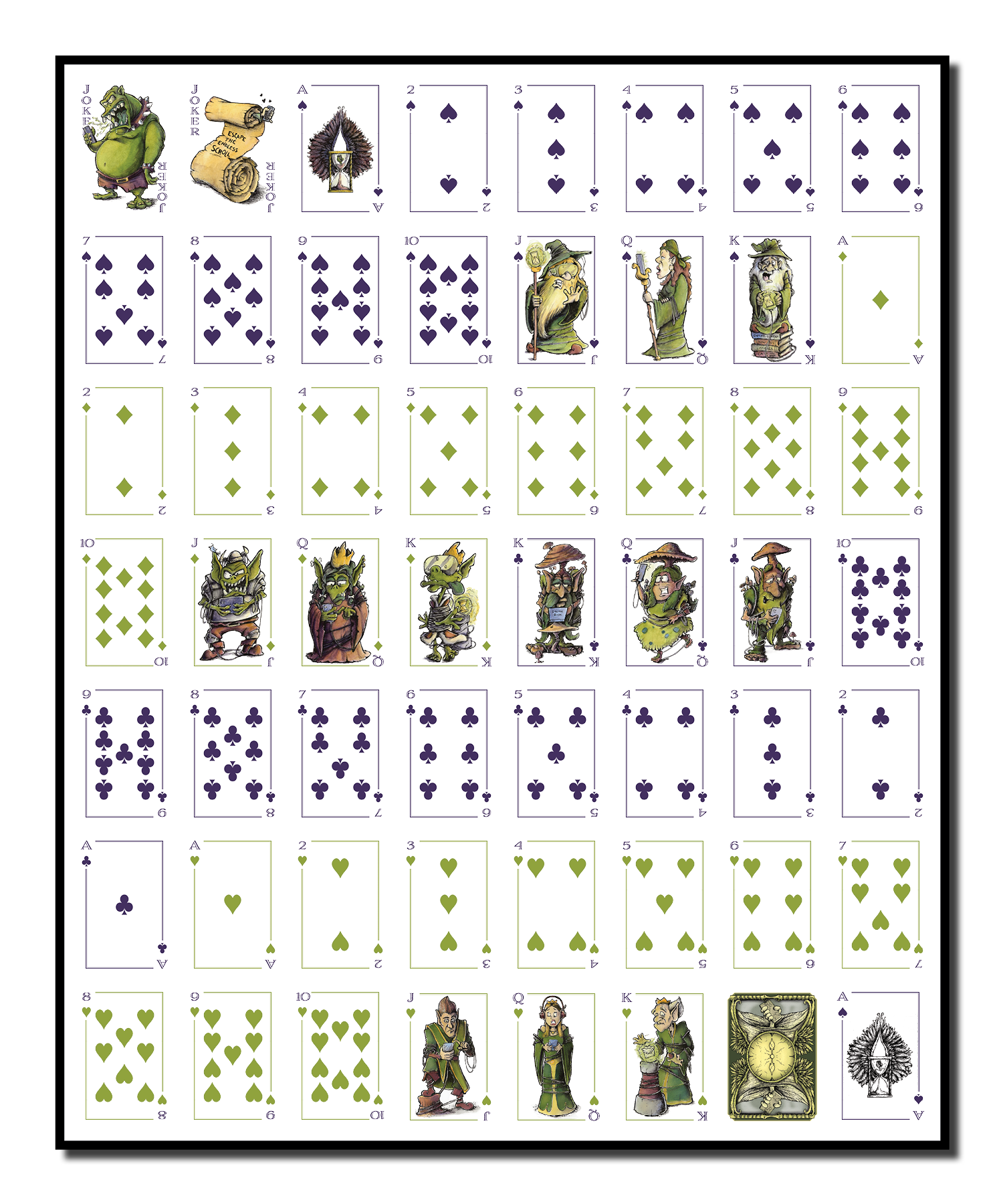 Dilly Dally Playing Cards by stephendorr - Gamefound