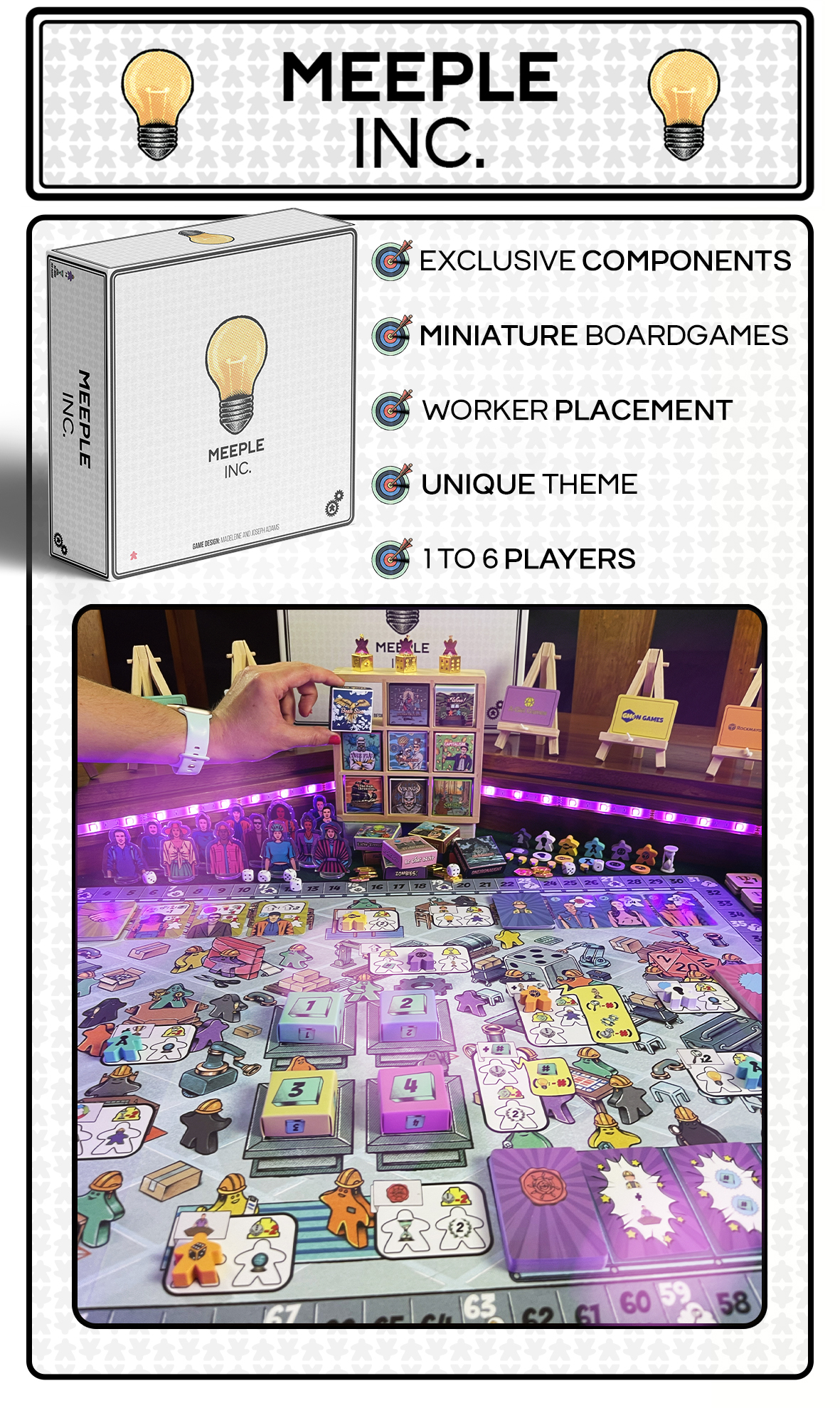 Meeple Inc by Cogito Ergo Meeple - Gamefound