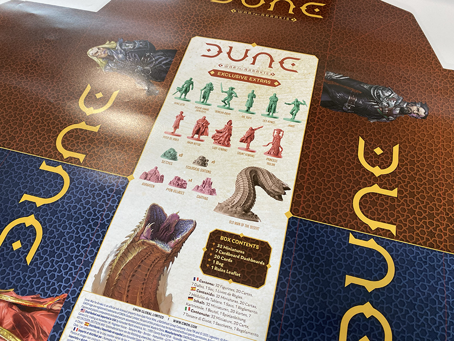 Dune: War for Arrakis - Desert War by CMON - Print Proofs - Gamefound