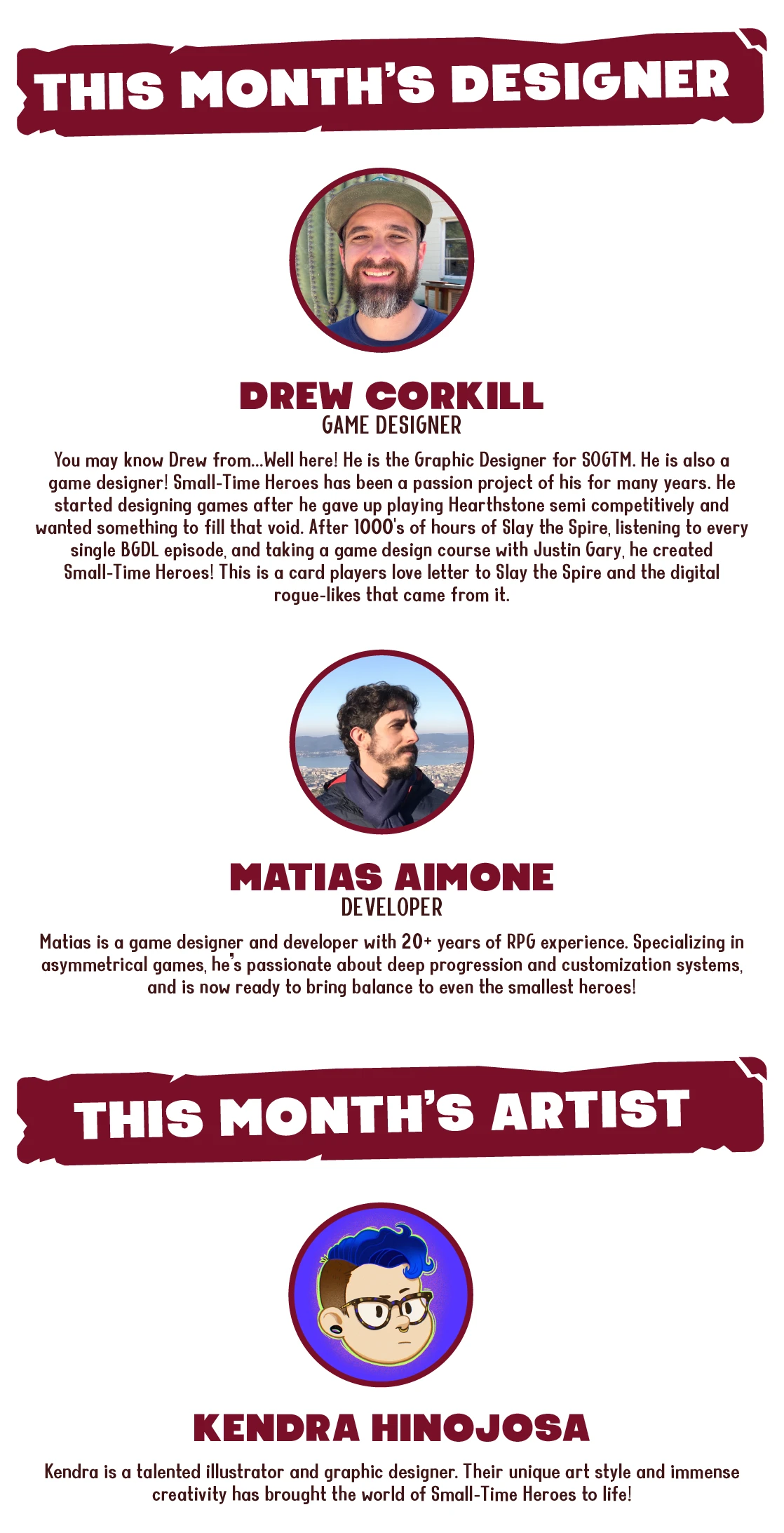 Small-Time Heroes [Solo Game of the Month] by Gabe-Barrett - Gamefound