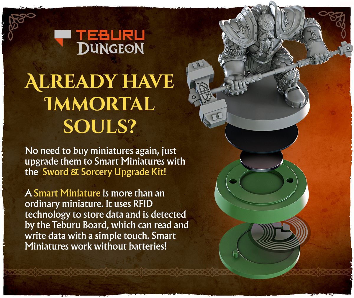 Teburu Dungeon: Sword & Sorcery by Teburu - Gamefound
