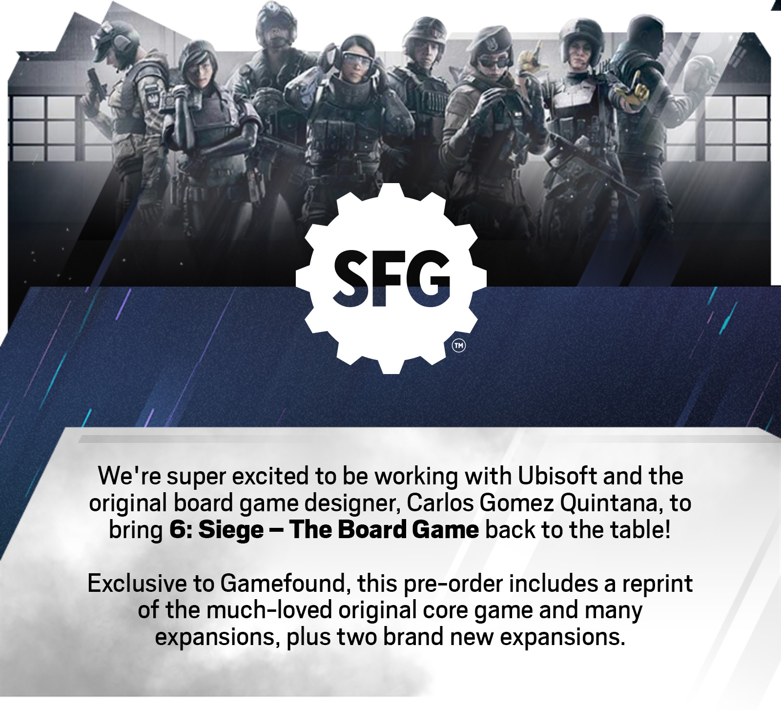 6: Siege - The Board Game Pre-order | Steamforged by Steamforged Games - Gamefound