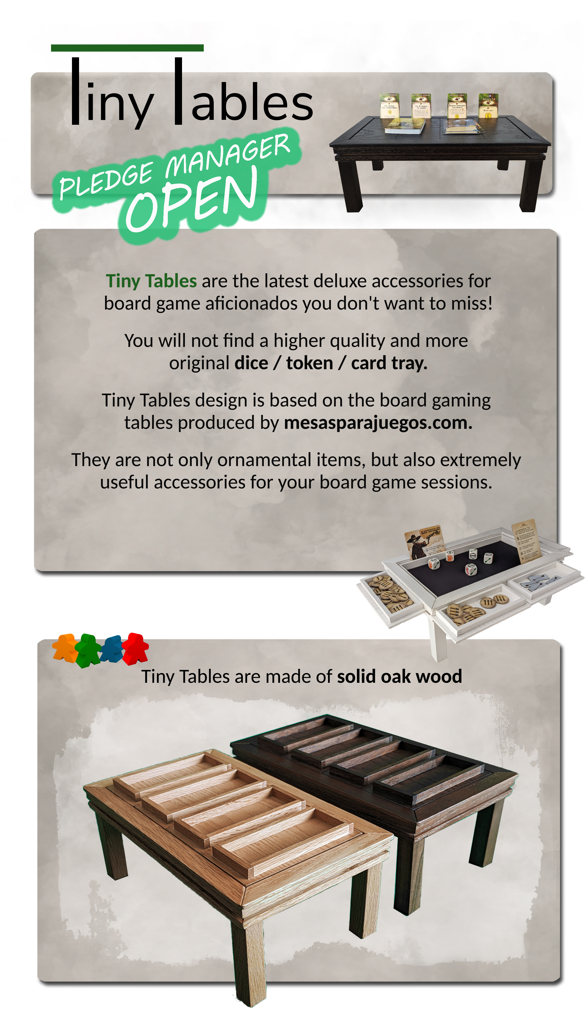 Tiny Tables by mesasparajuegos - Gamefound