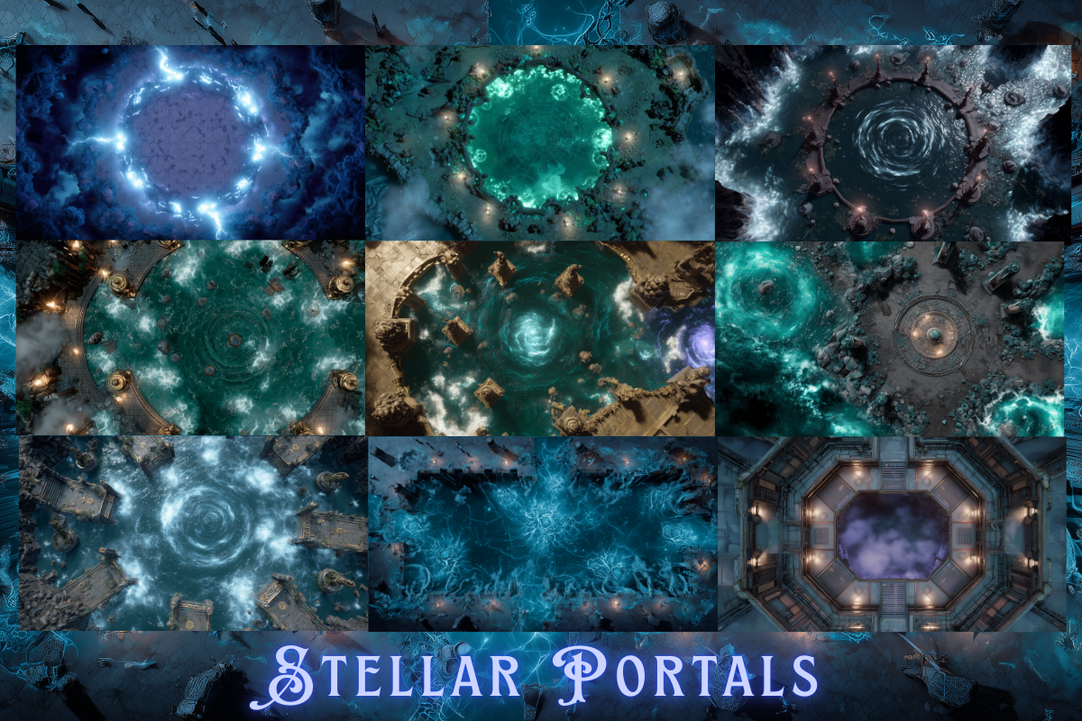 1100+ Sci-fi Battlemaps for TTRPG and VTT by Agnesagraphic - Gamefound