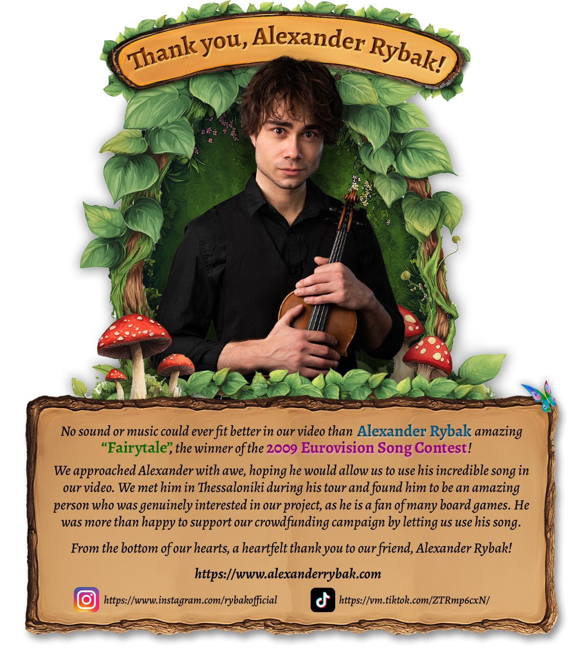 Fairytale by Smartup Games - Thank you, Alexander Rybak! - Gamefound