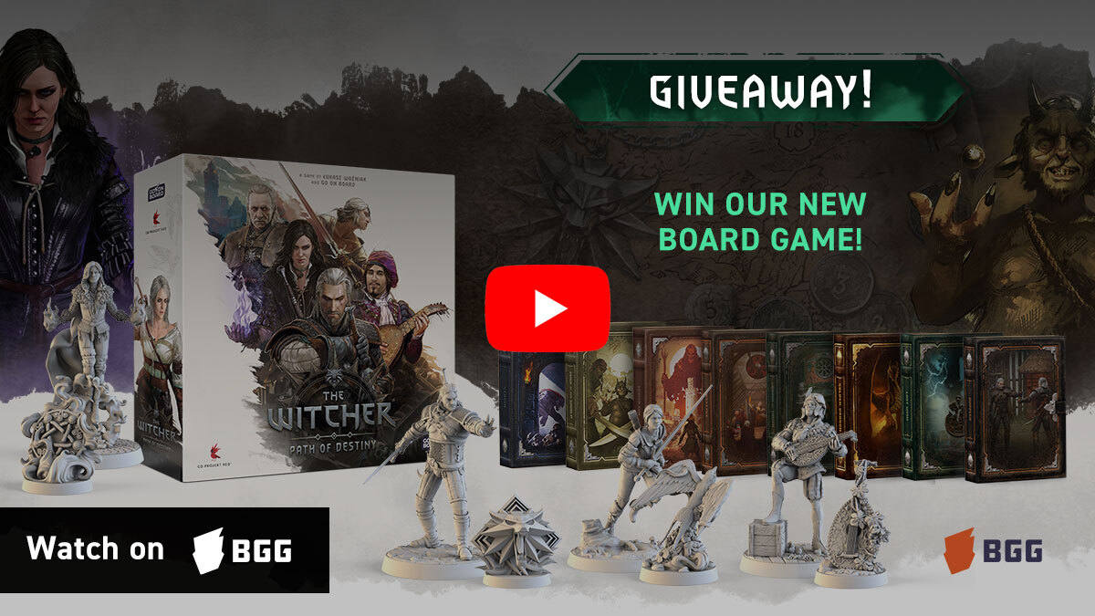 The Witcher: Path of Destiny by Go On Board - GIVEAWAY & Last 30 days ...