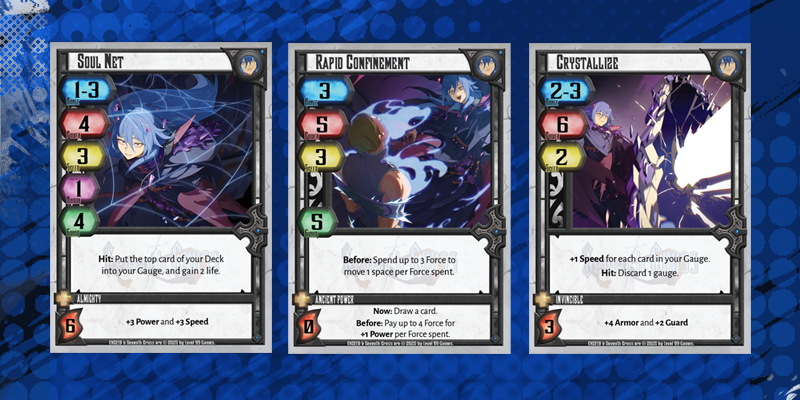 Exceed: Seventh Cross by Level 99 Games - Spotlight: Meron - Gamefound