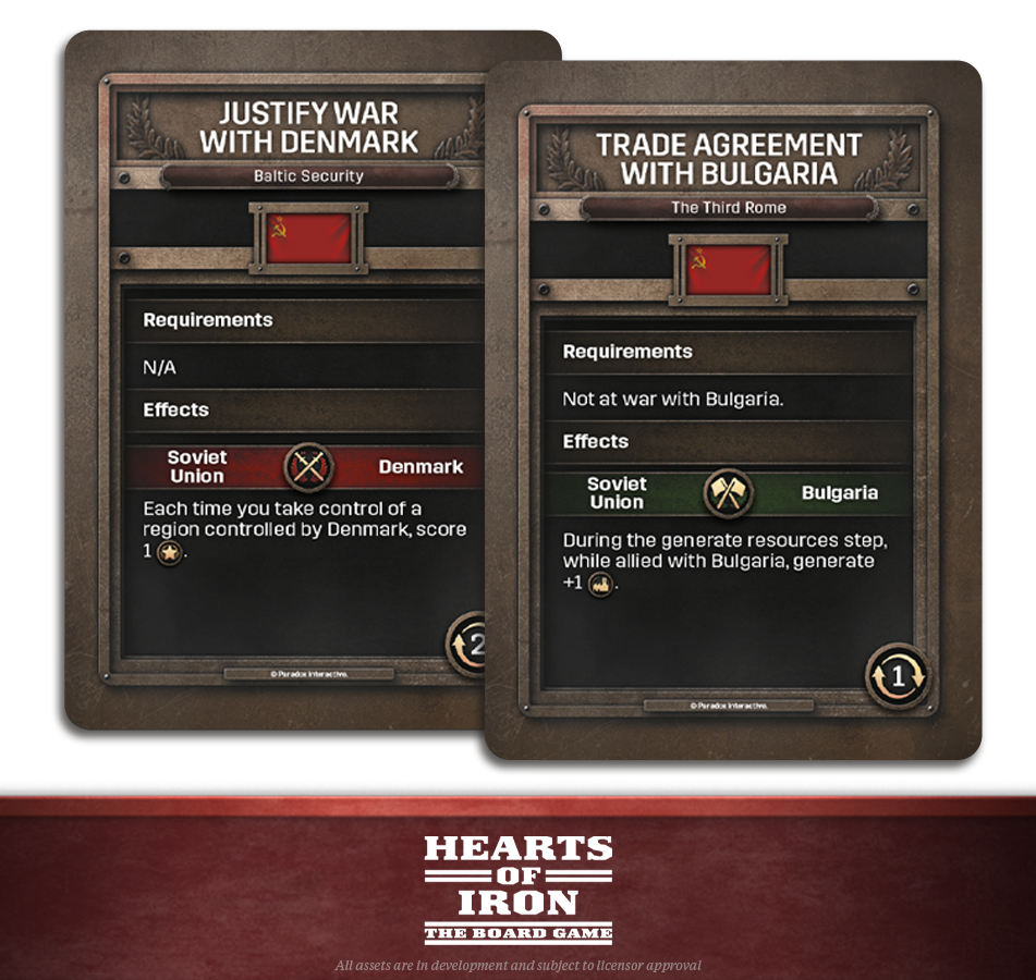 Hearts of Iron: The Board Game by Steamforged Games - Gameplay Basics ...