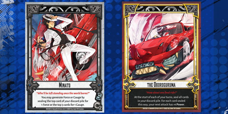 Exceed: Seventh Cross by Level 99 Games - Spotlight: Minato - Gamefound