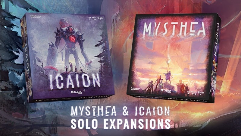 Mysthea and Icaion Solo Expansions by Tabula Games - Win a copy of ...
