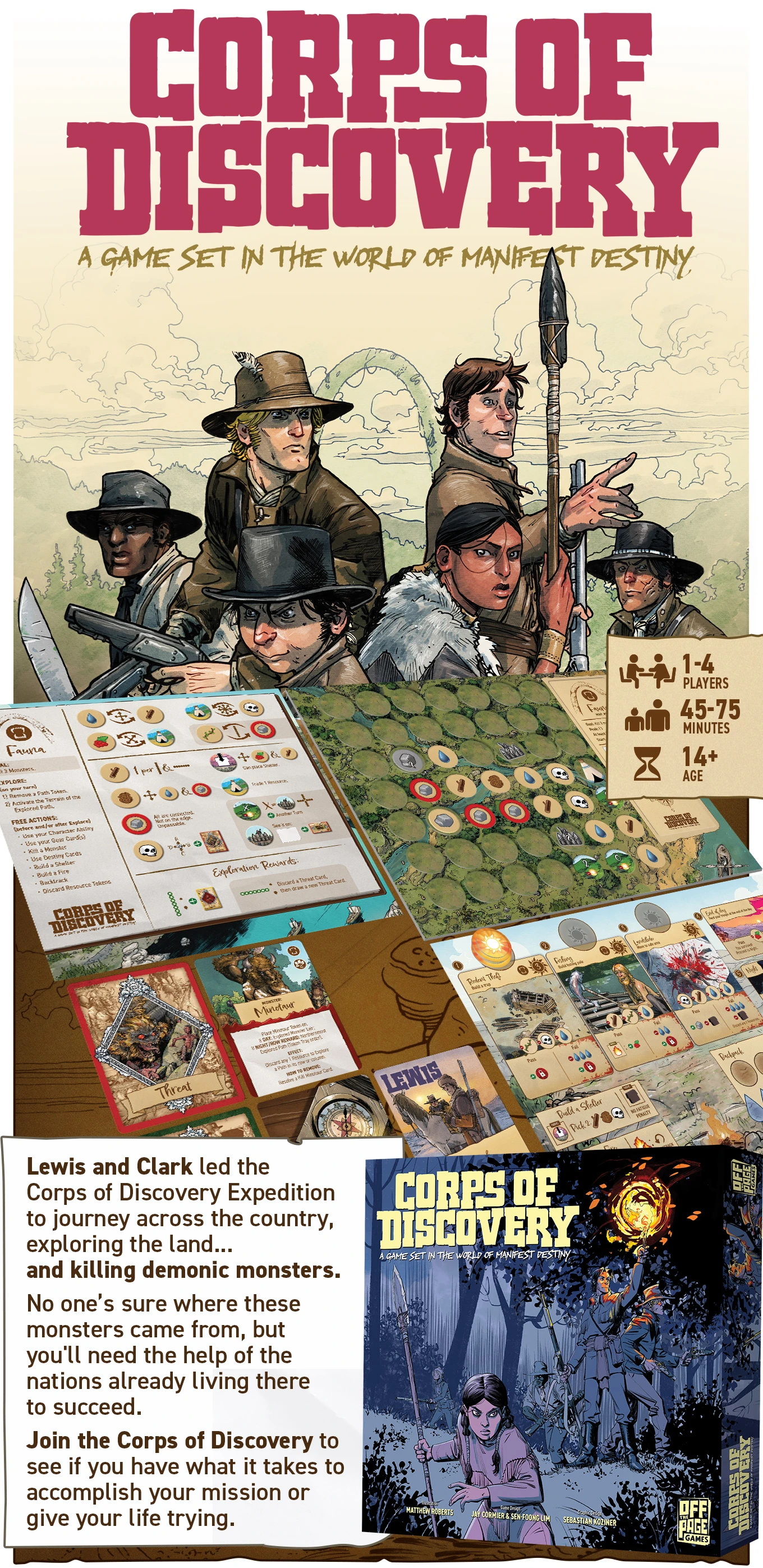 Corps of Discovery by Jay Cormier - Gamefound