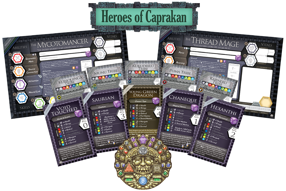 HEXplore It: The Mountains of Godai by mjdesigns - Gamefound