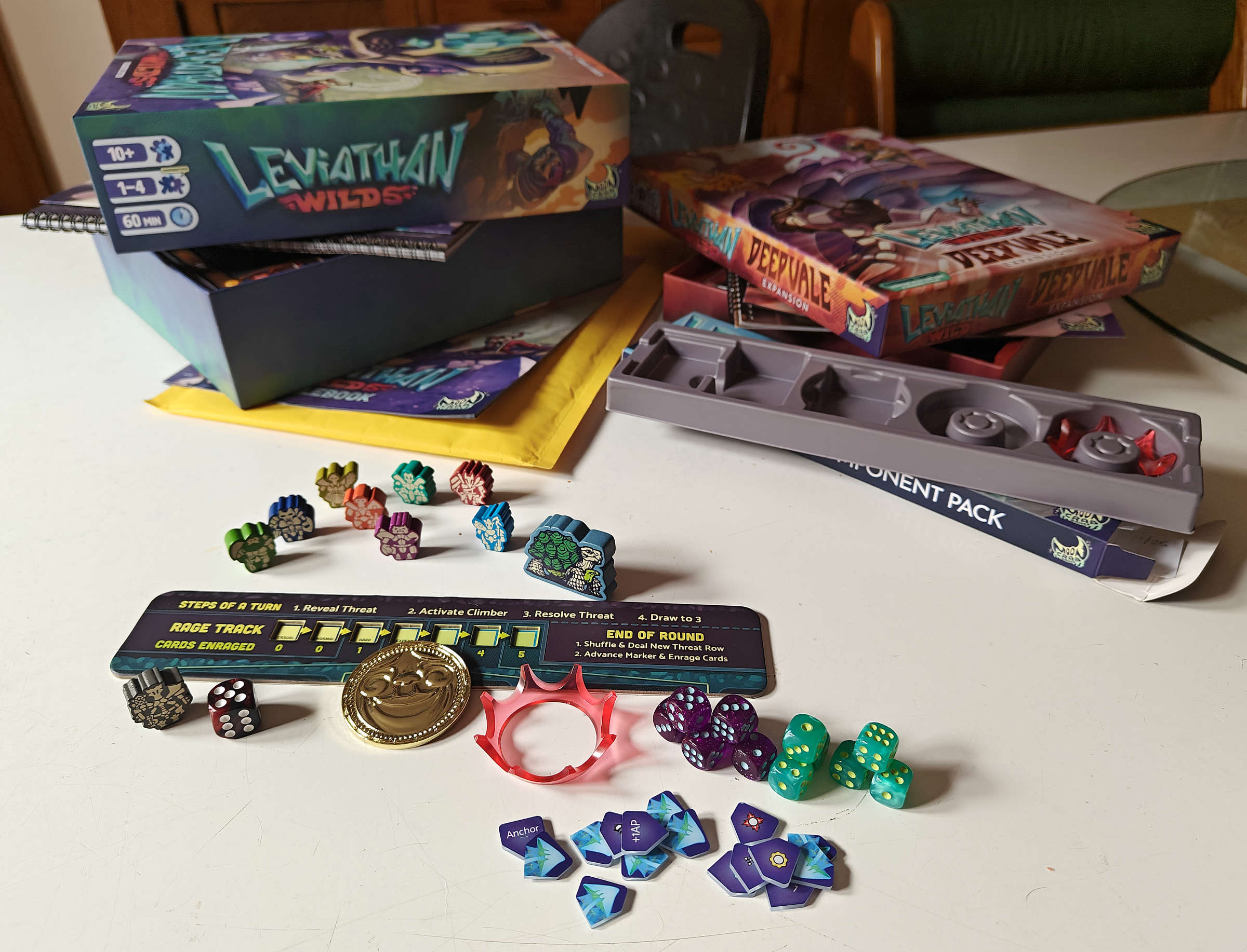 Leviathan Wilds Second Printing (Plus Deepvale Expansion!) by Moon Crab Games - May Update ...