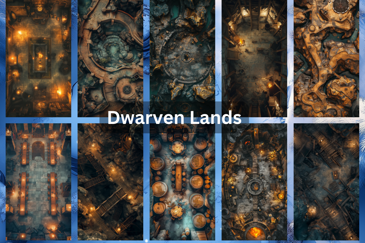 Digital Battle Maps , 9,700 RPG Battlemaps, Tabletop & VTT Maps for ...