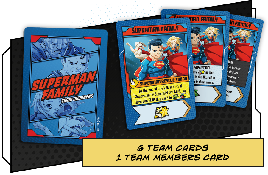 DC Super Heroes United by CMON - Get a Load of Team Decks! - Gamefound