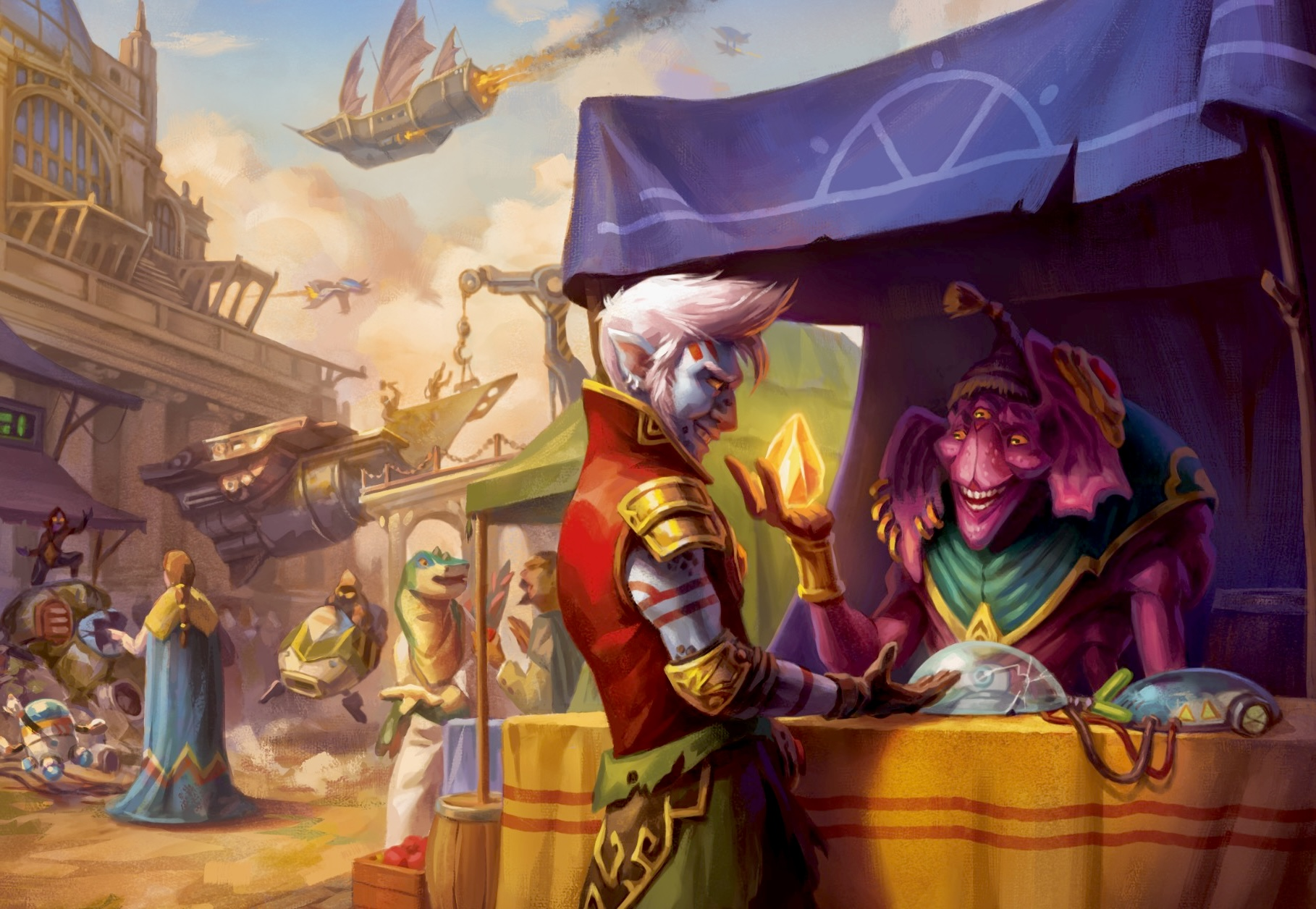 KeyForge: Æmber Skies by Ghost Galaxy - Return to Home Base - Gamefound