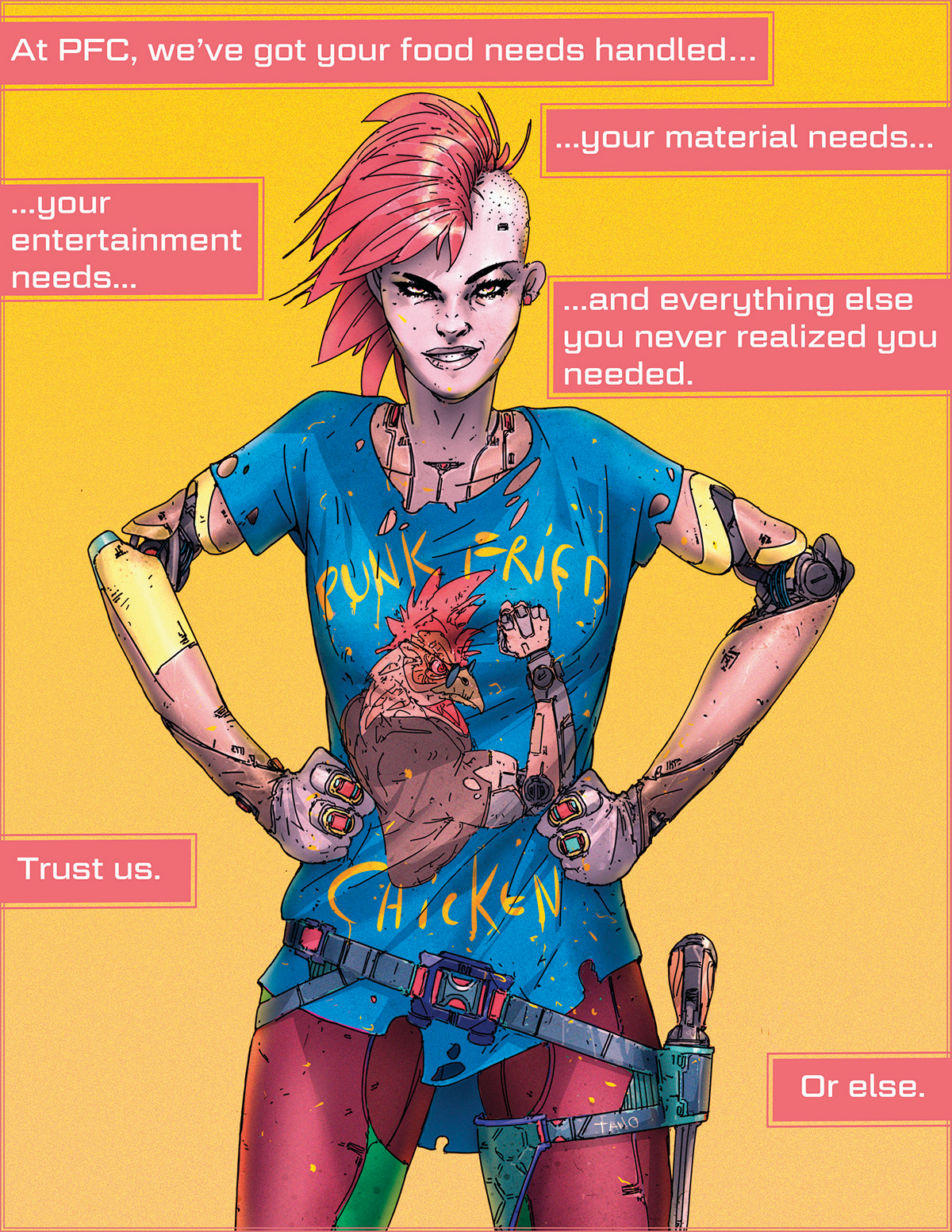 Punk Fried Chicken by Quazerdale - Gamefound