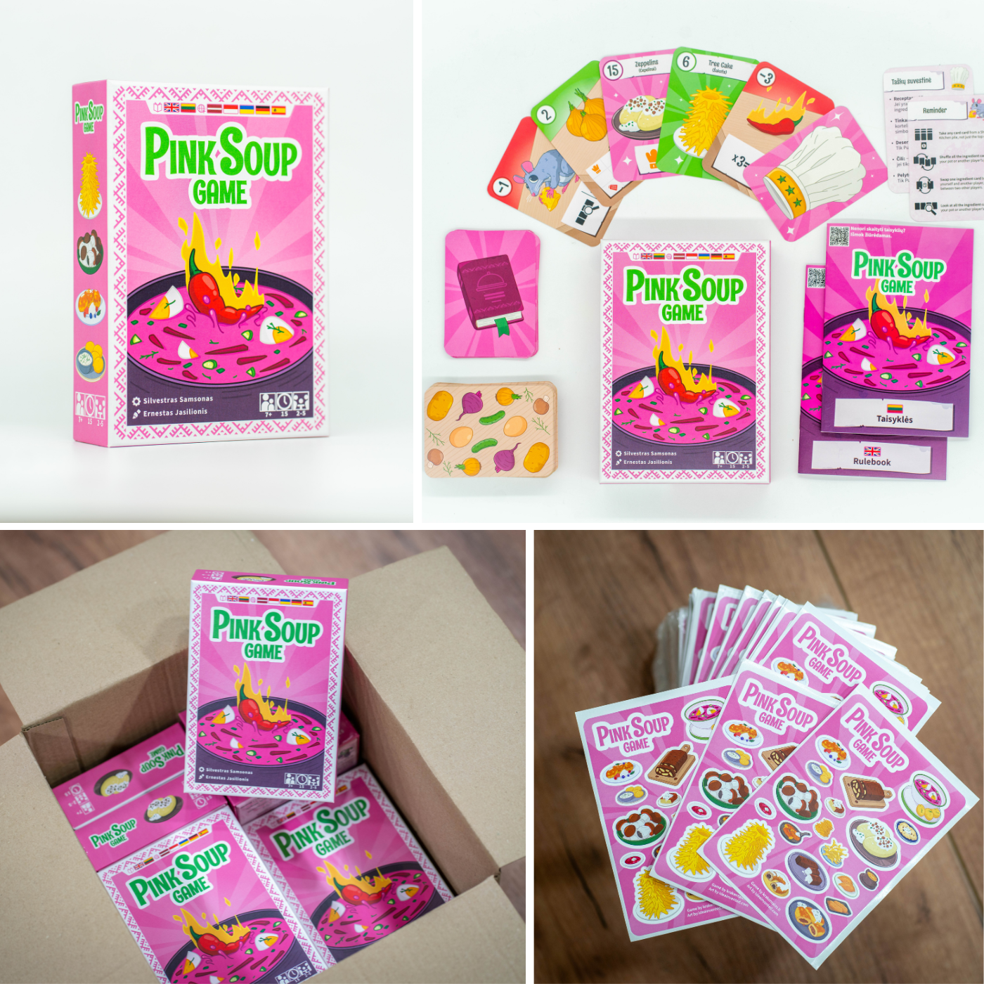 Pink Soup Game by Kraken Tales - Gamefound