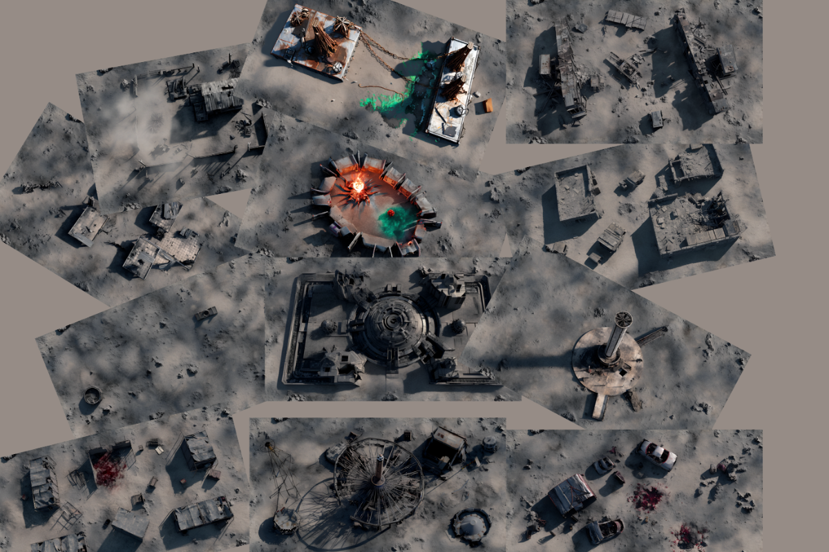 After the Fall: 700 Post-Apocalyptic Battle Maps by Agnesagraphic ...