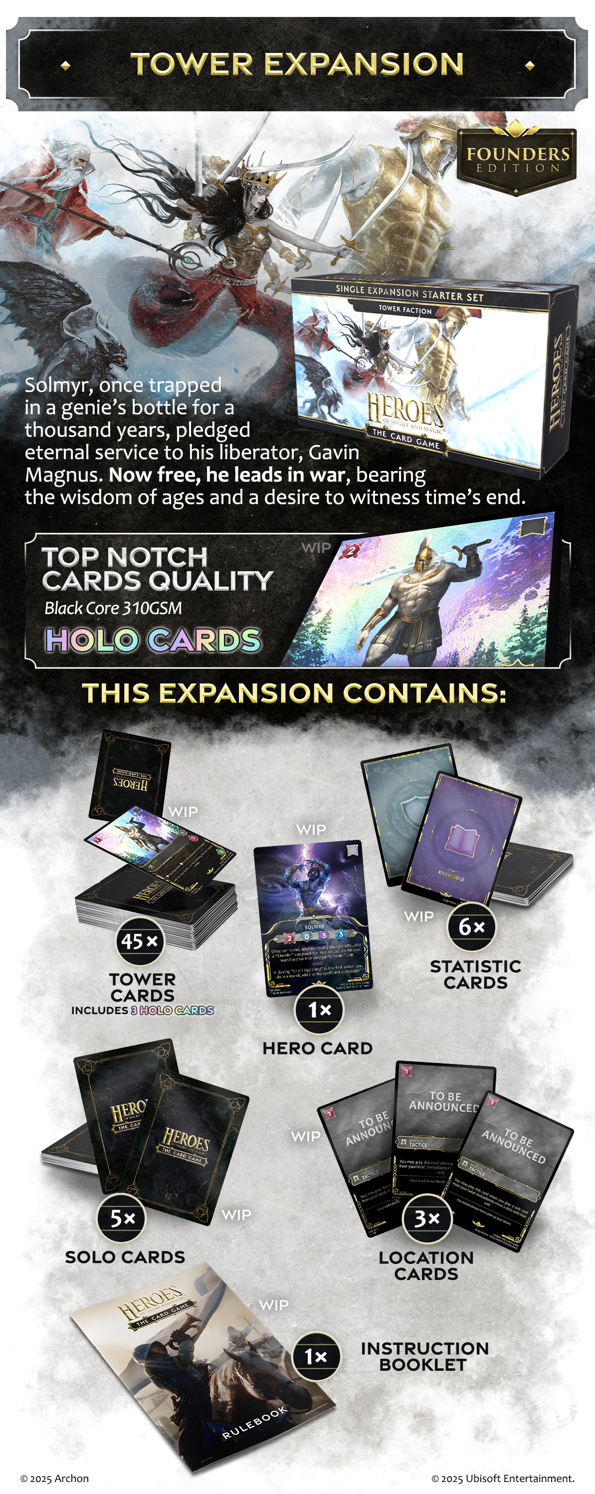 Heroes of Might & Magic: The Card Game by Archon Studio - Gamefound