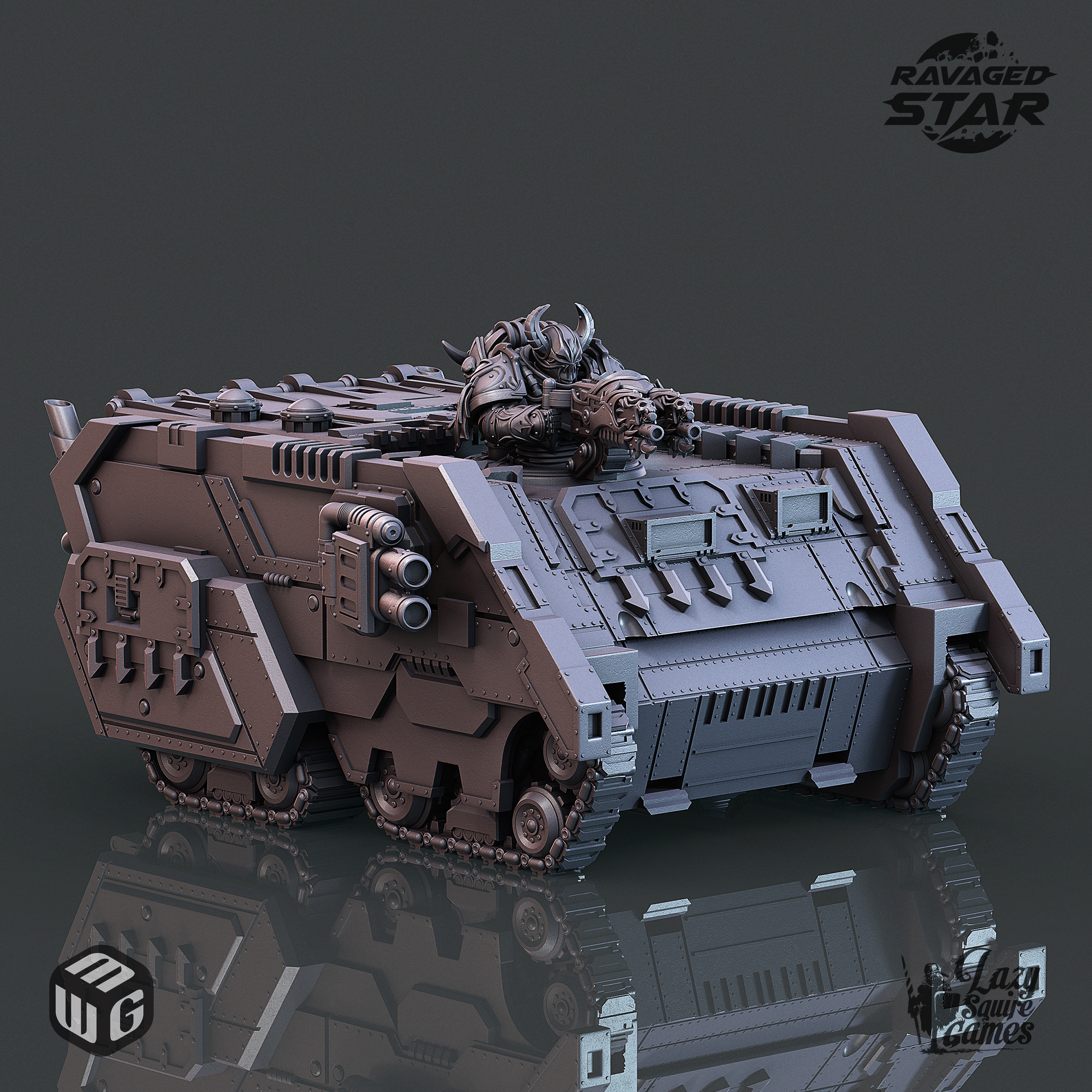 Ravaged Star: Armies of the Veil-Touched by MiniWarGaming - The Armored Carnage War Pack Has ...