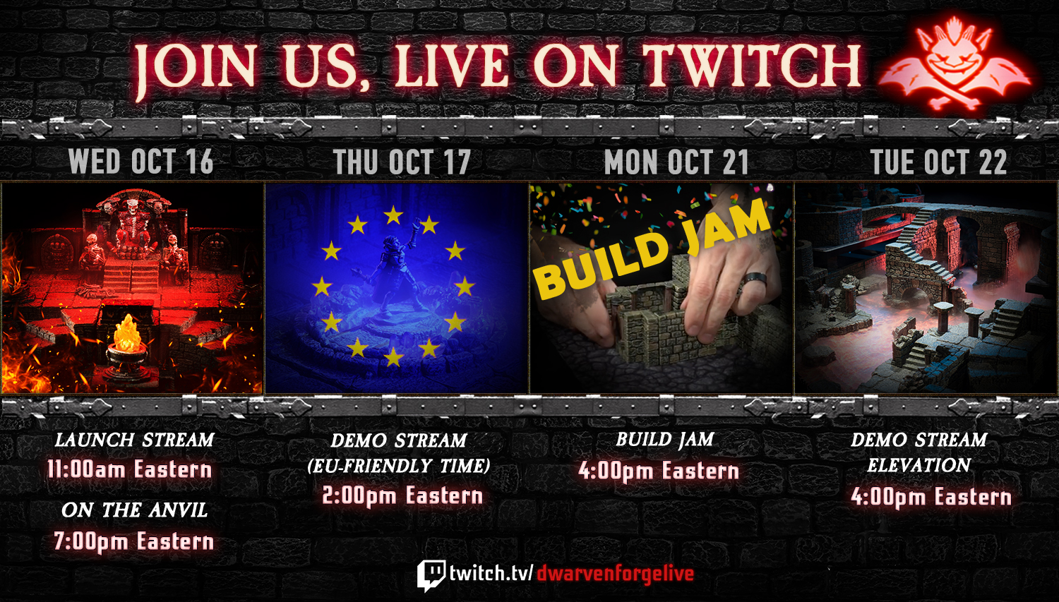 Dungeons Reforged - Hand Painted Modular Terrain by Dwarven Forge - Gamefound