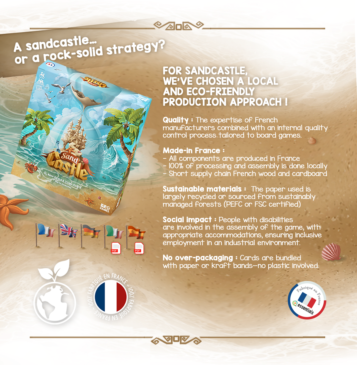 SandCastle by BRO GAMES EDITION - Gamefound