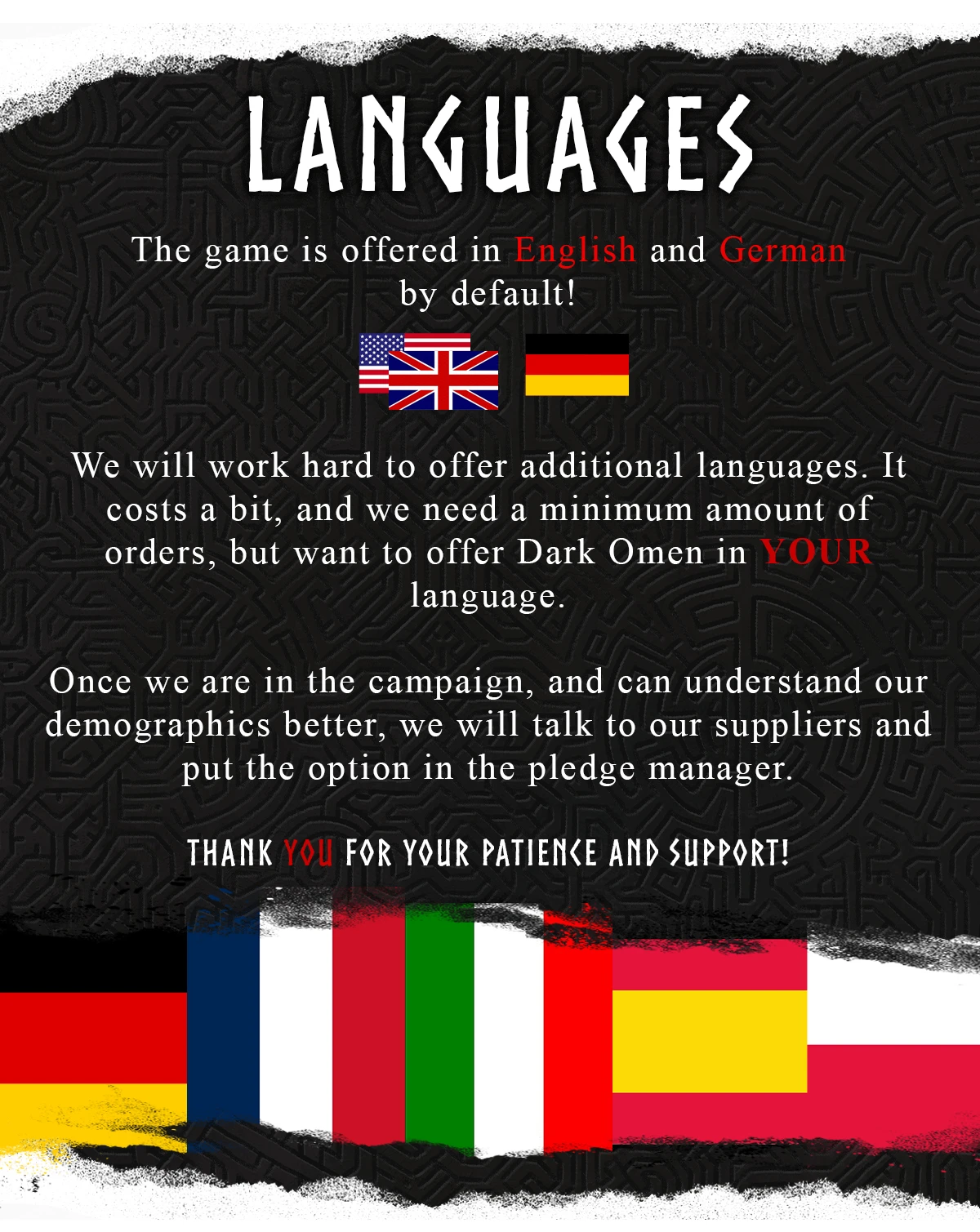 Dark Omen by Dark Omen - Gamefound