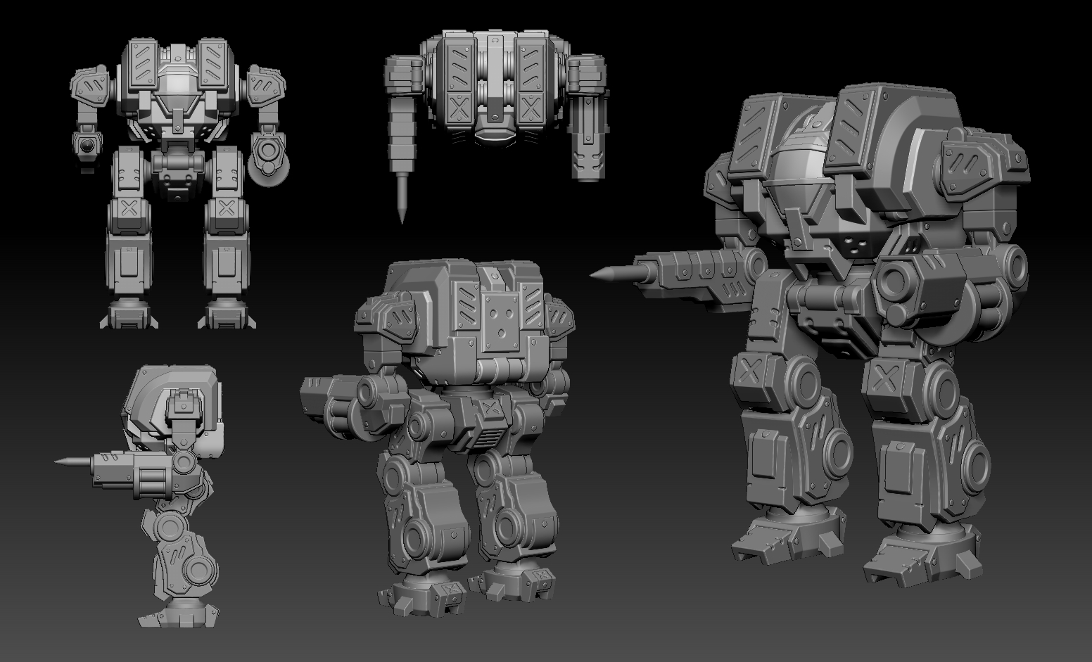 Mythic Mechs: Custom Mech Miniatures by Mythic Mechs - Late Pledges are ...