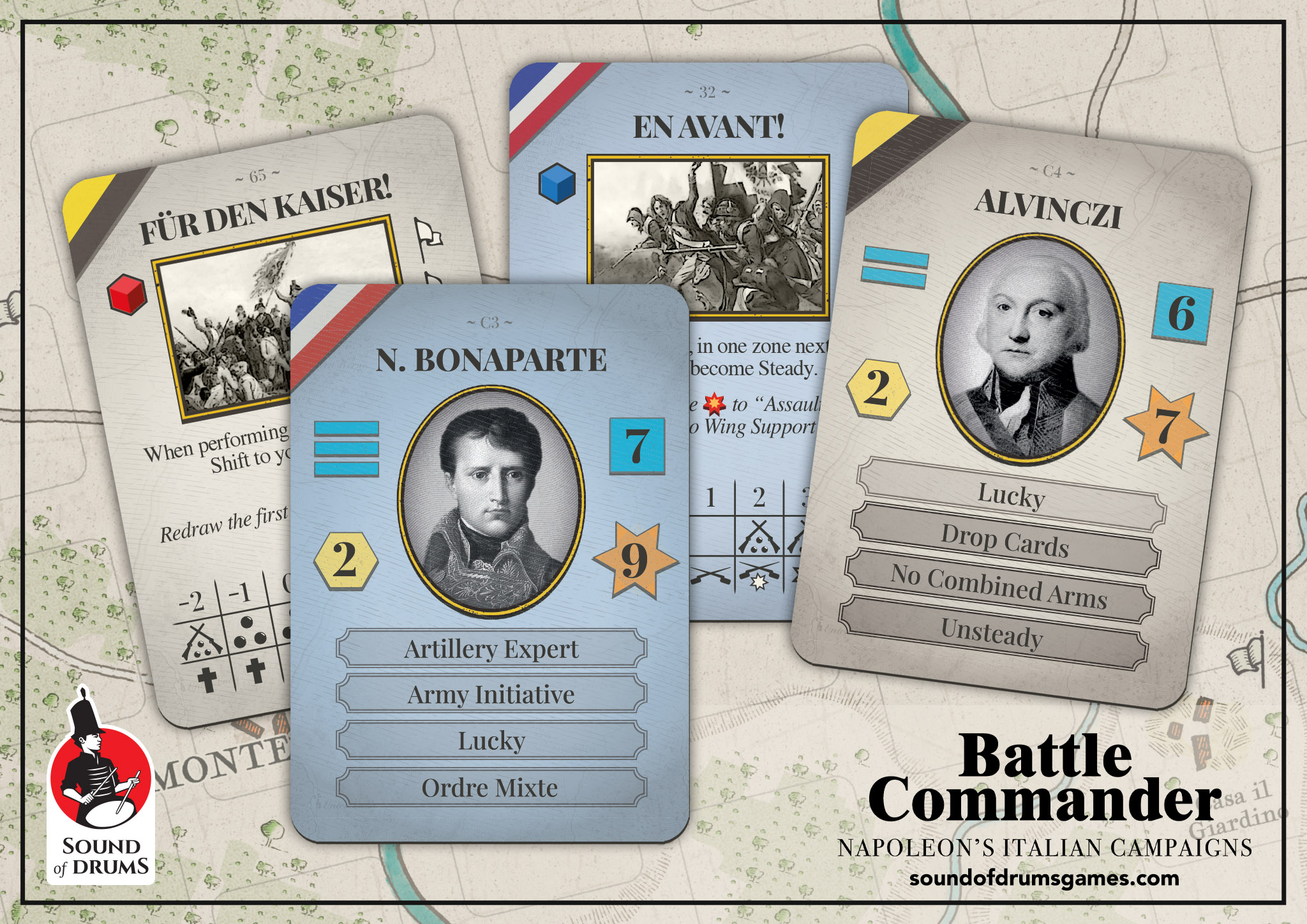 Battle Commander Volume I by Sound of Drums GmbH - Gamefound