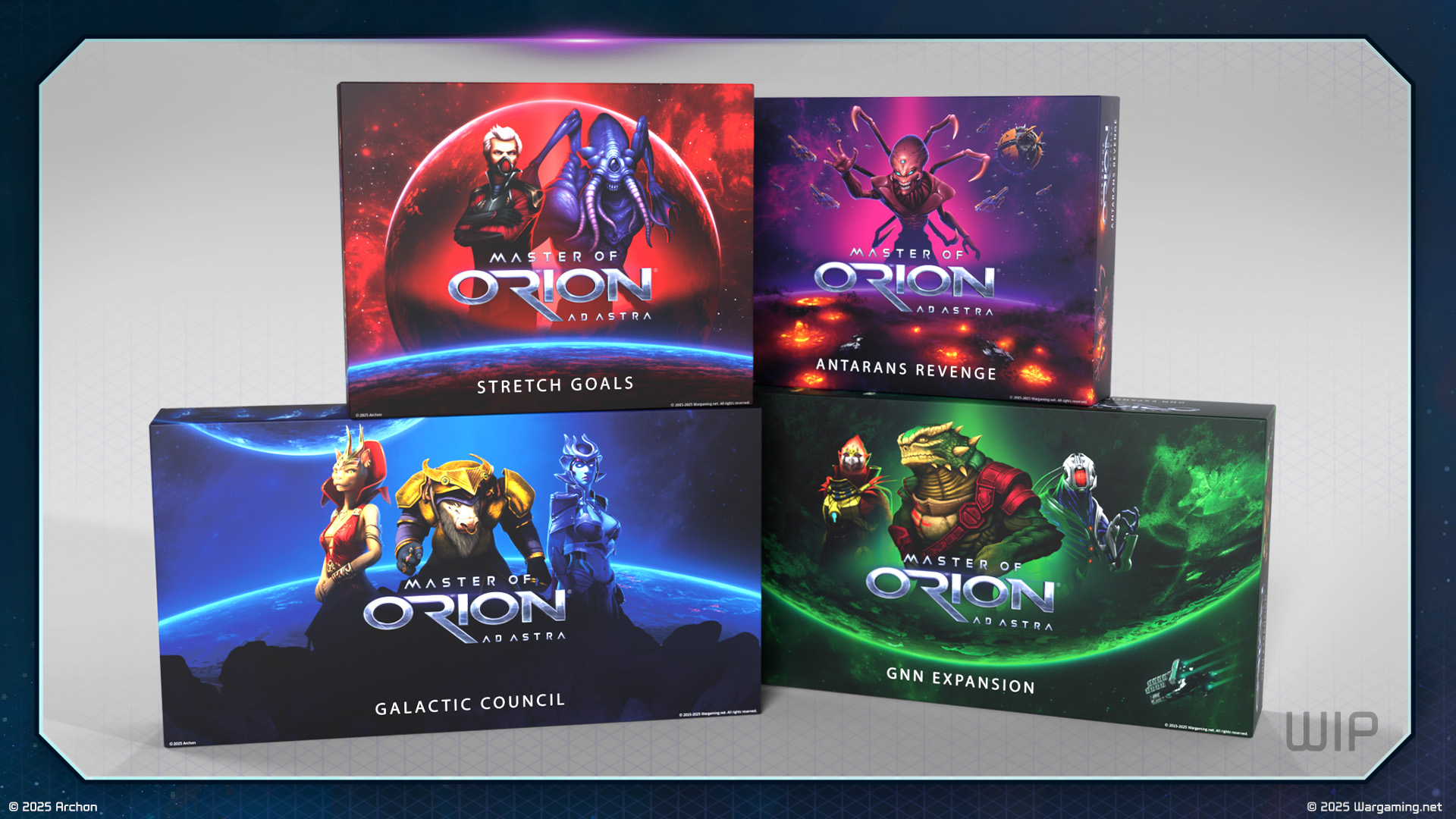 Master of Orion: Ad Astra by Archon Studio - Paper Components Update ...