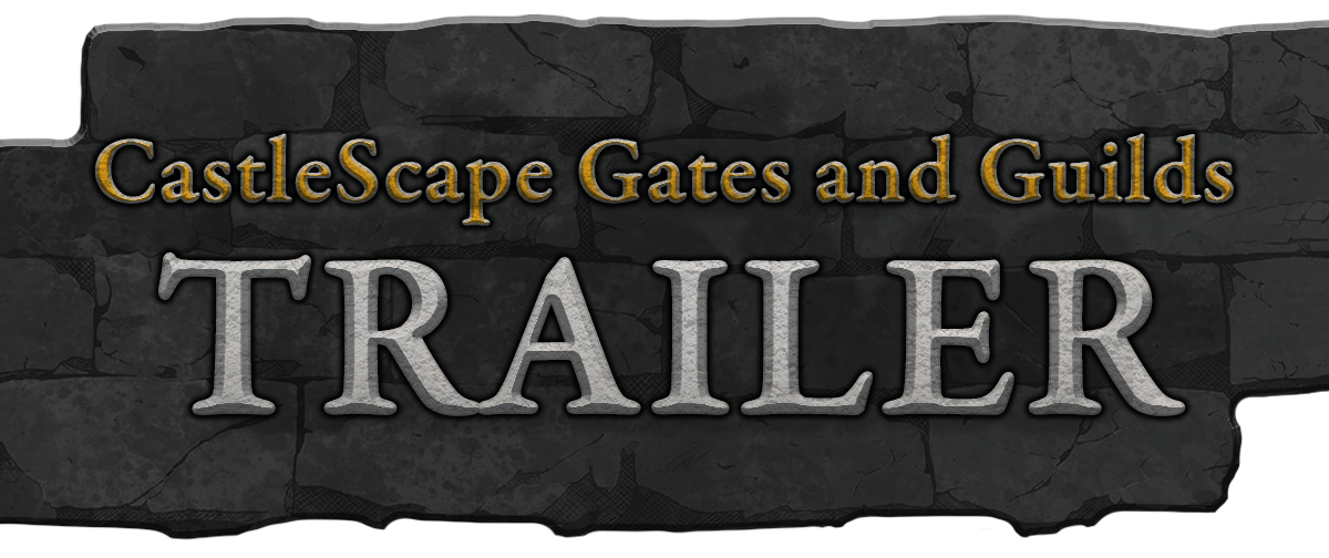CastleScape - 2nd Edition, Gates and Guilds Expansion, and Deluxe ...