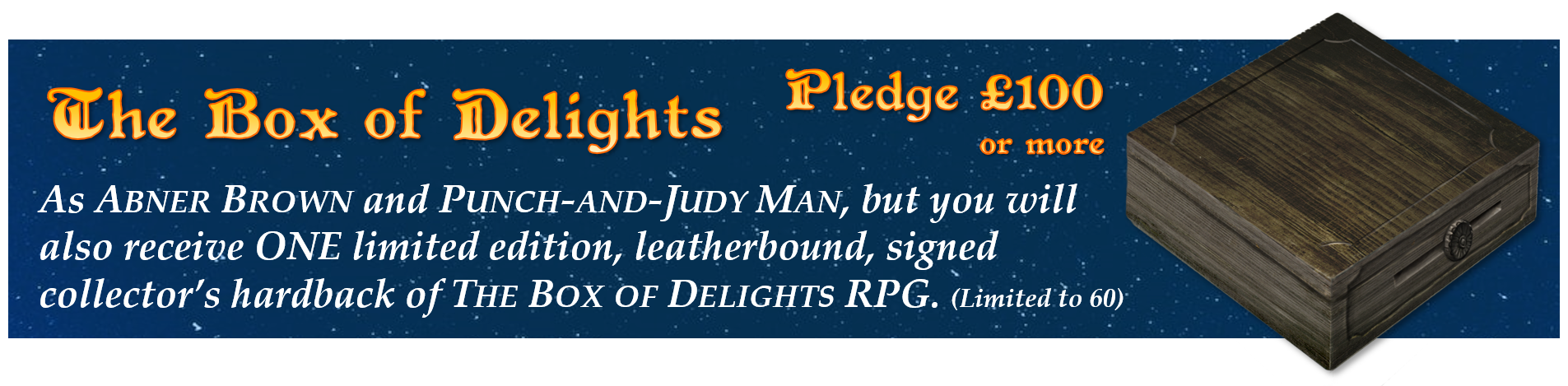 The Box of Delights - The Roleplaying Game by ACE Gamebooks Roleplay ...