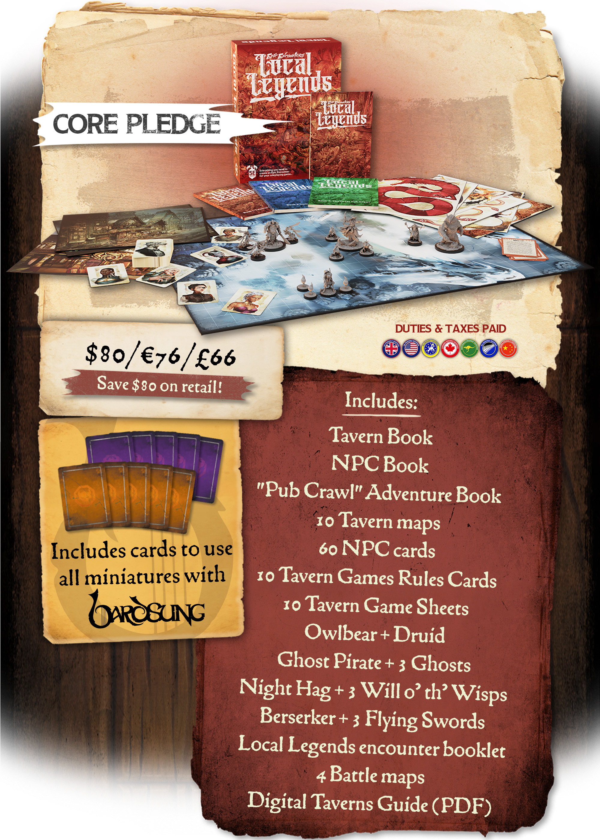 Epic Encounters: Local Legends by Steamforged Games - Core Pledge ...