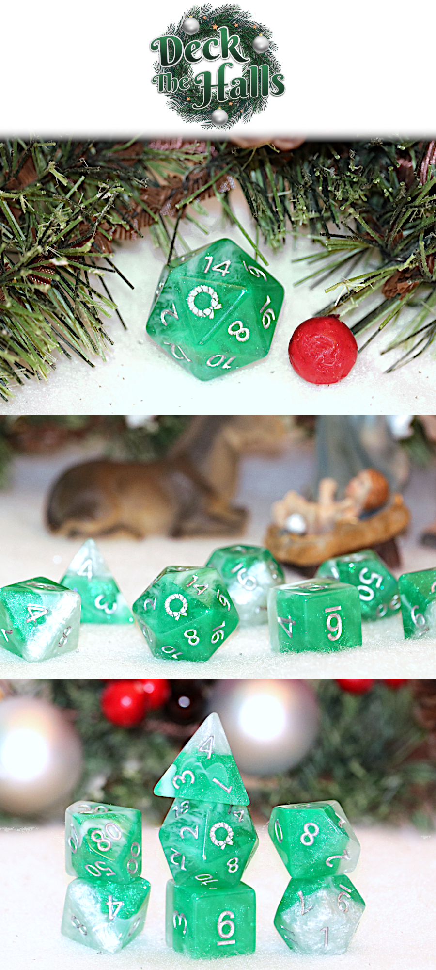 Christmas, Hanukkah, and Secret Santa Dice - 2022 Edition by Gate ...