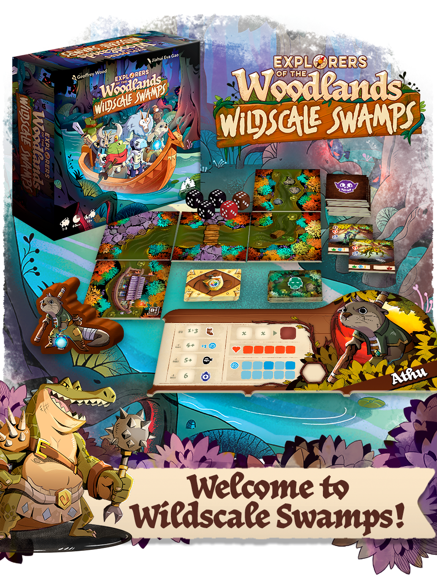 Wildscale Swamps: Expansion for Explorers of the Woodlands & core game ...
