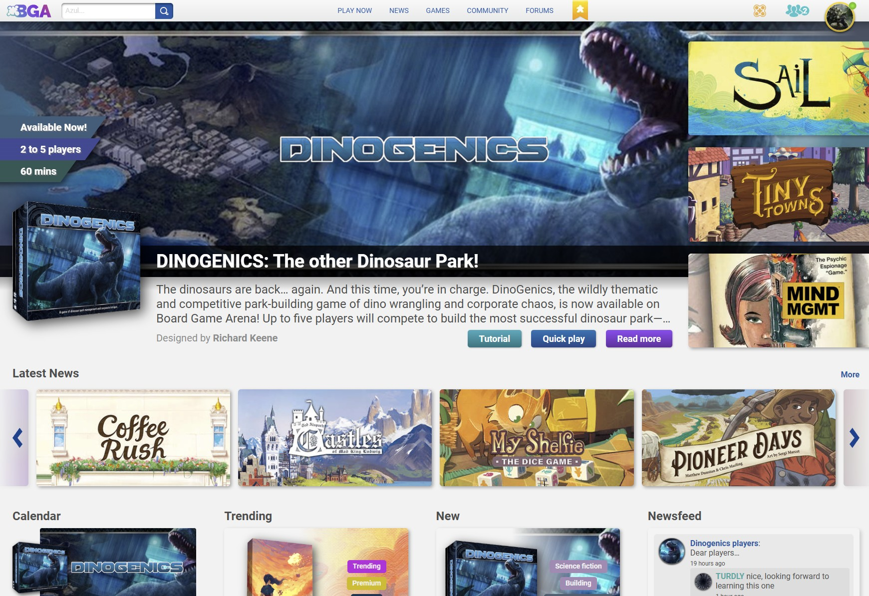DinoGenics: New Arrivals by NinthHaven Games - Reminder: Pledge Manager ...
