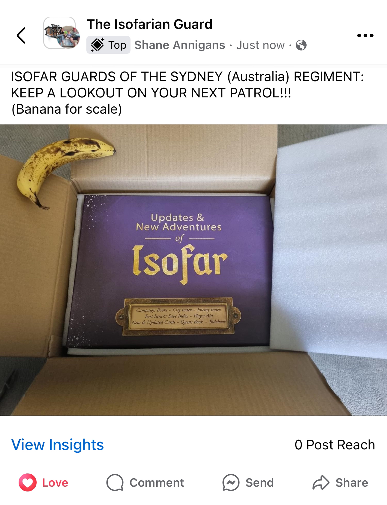 The Isofarian Guard Second Printing by Sky Kingdom Games - July 2024 ...