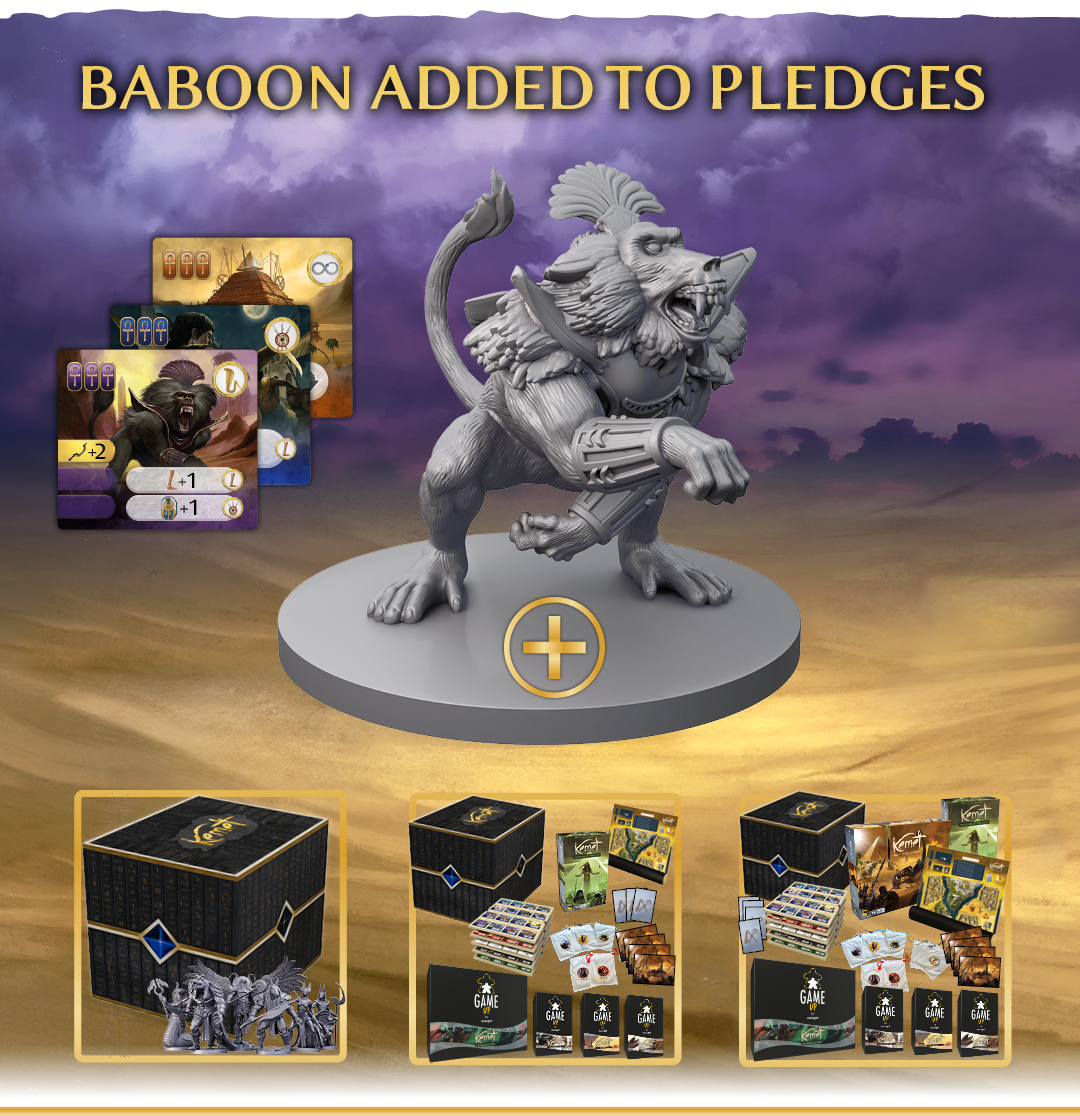 Kemet: Rise of the Gods by Matagot - Campaign update #8: new stretch ...