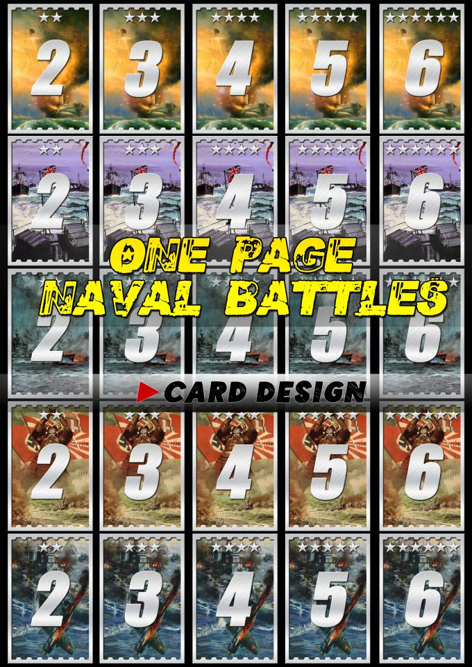 One Page Naval Battles by One Page Creations - Gamefound