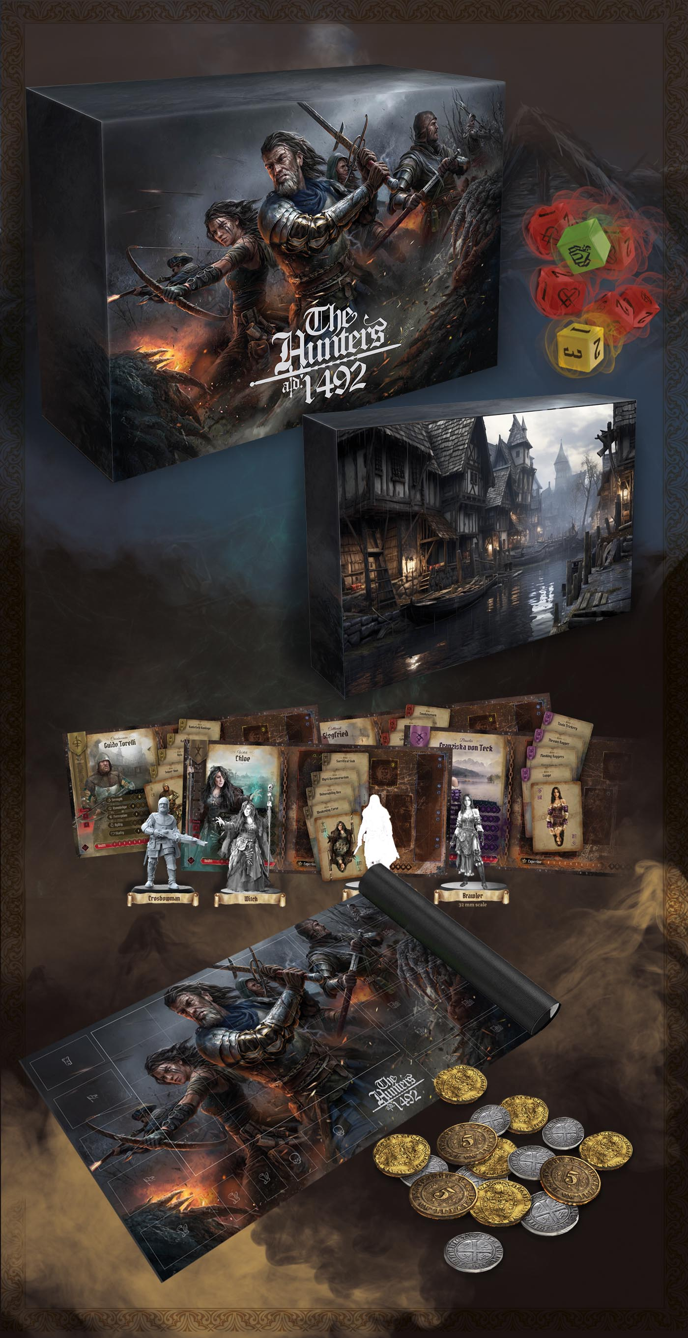 The Hunters A. D. 1492 by Officina Monstrorum - All-in pledge, King ...