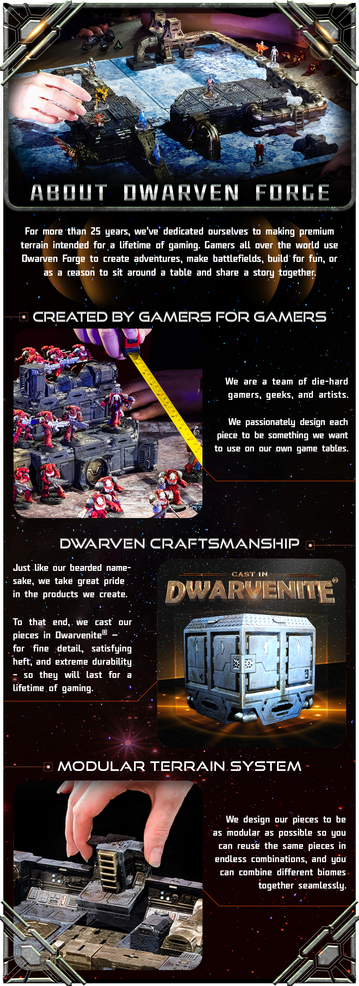 Starforged: Hand-painted Sci-Fi Terrain by Dwarven Forge by Dwarven Forge - Gamefound